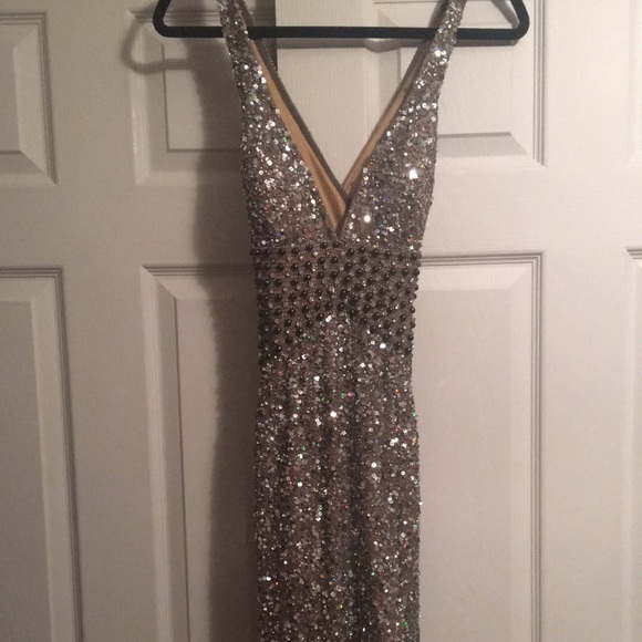 BG Haute | Dresses | Beautiful Embellished Bg Haute Prom Evening Gown ...